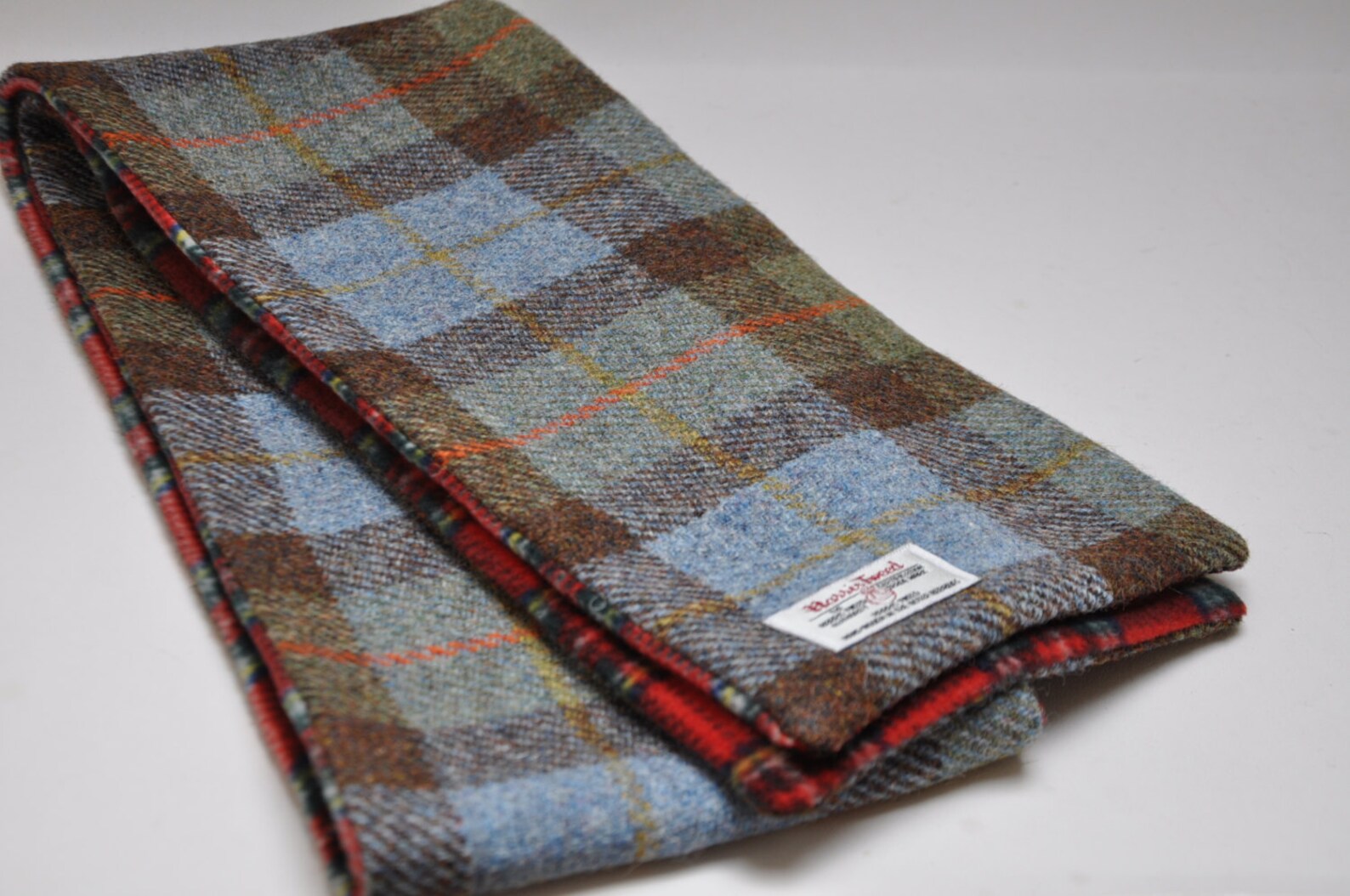 HARRIS TWEED scarf Original Collection | Etsy