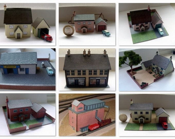 N Scale Farm Set - Etsy