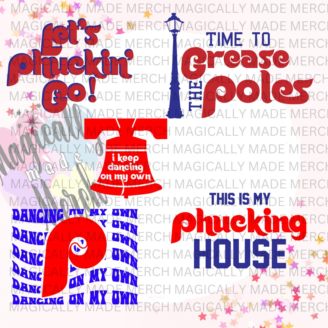 Phillies BUNDLE Deal! SVG - Great for Cricut! Philadelphia Series ...
