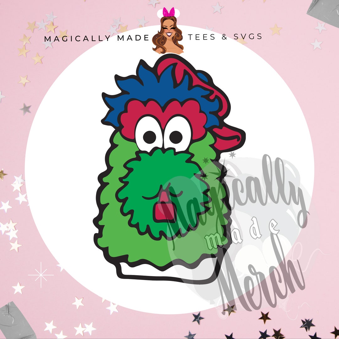 Phillie Phanatic Kleurplaat Phillie Phanatic Svg Phanatic Fan Face