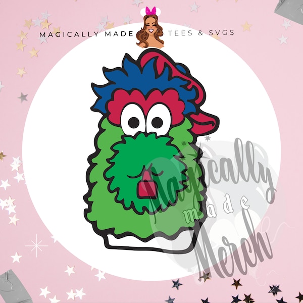 Phillies Phanatic Pattern - Etsy