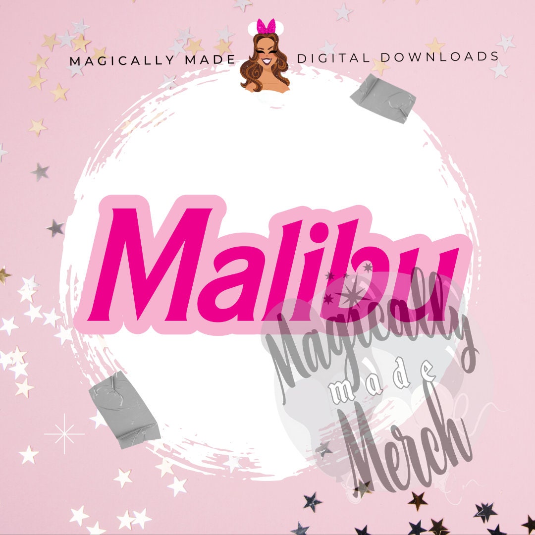 Malibu Doll SVG - Great for Cricut Inspired Vintage - Etsy
