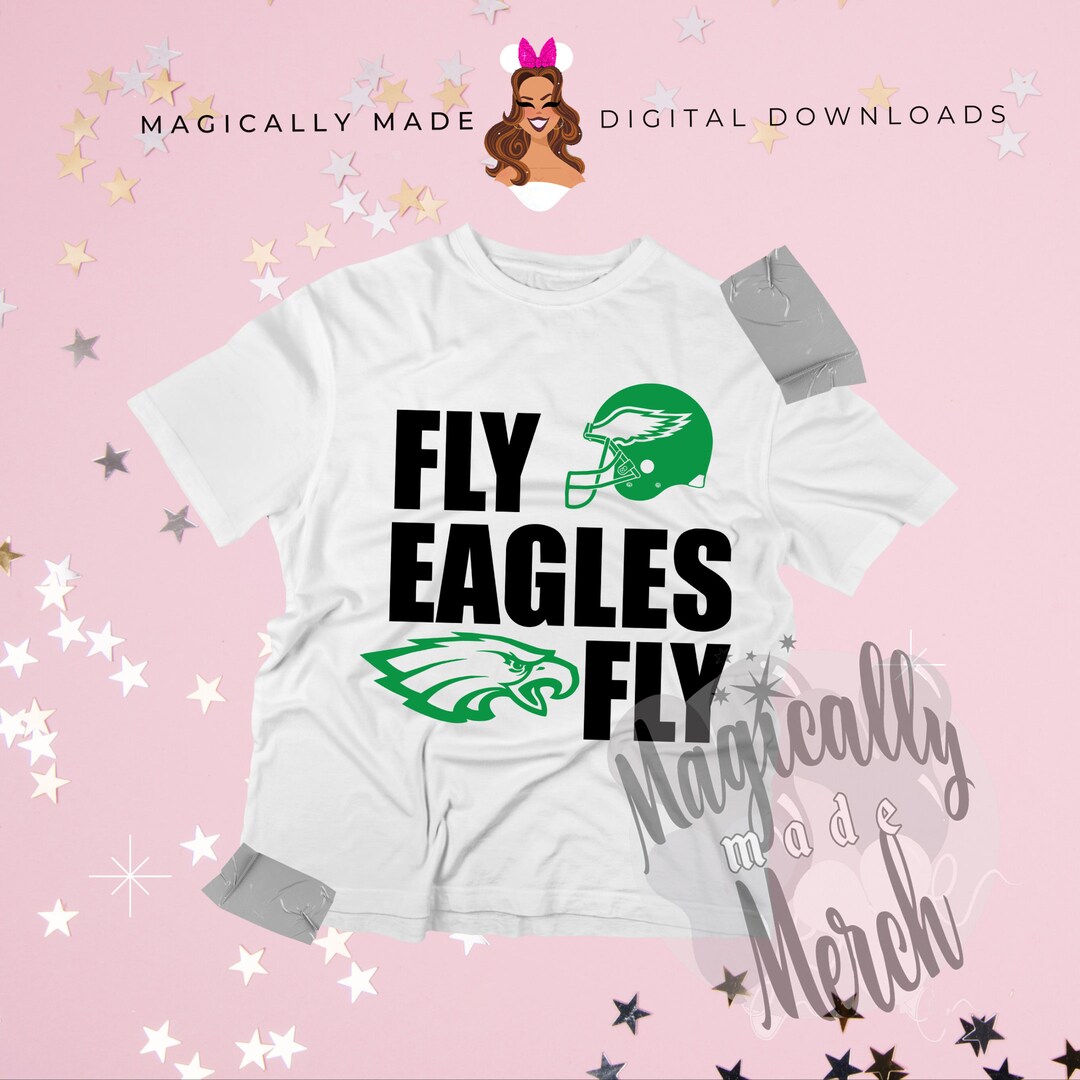 Fly Fly Eagle Inspired SVG Great for Cricut Philadelphia Football Kelce ...