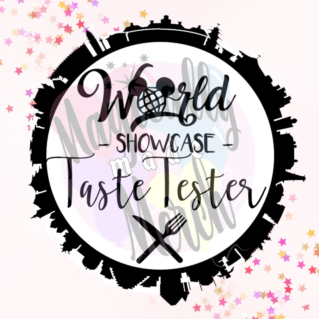 Food & Wine Taste Tester Around the WORLD! PNG SVG Cricut Use - Etsy