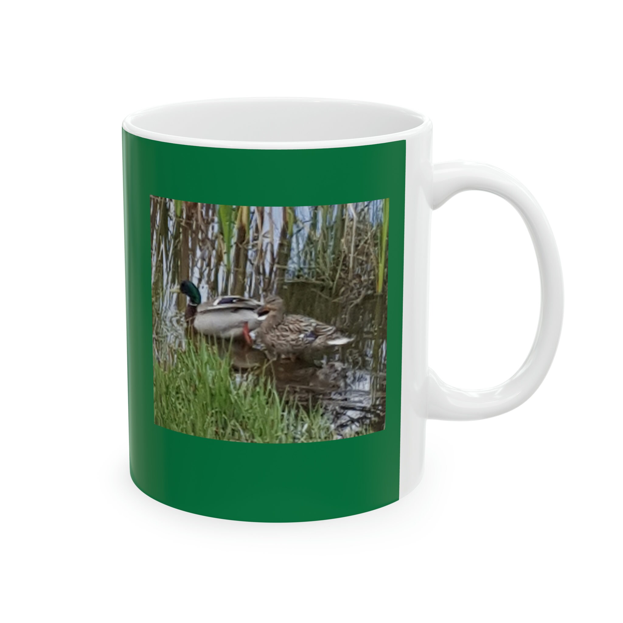 Duck Nesting Mug, 11 Oz. Ceramic Mug, Nature Lover Mug, Nesting Ducks ...