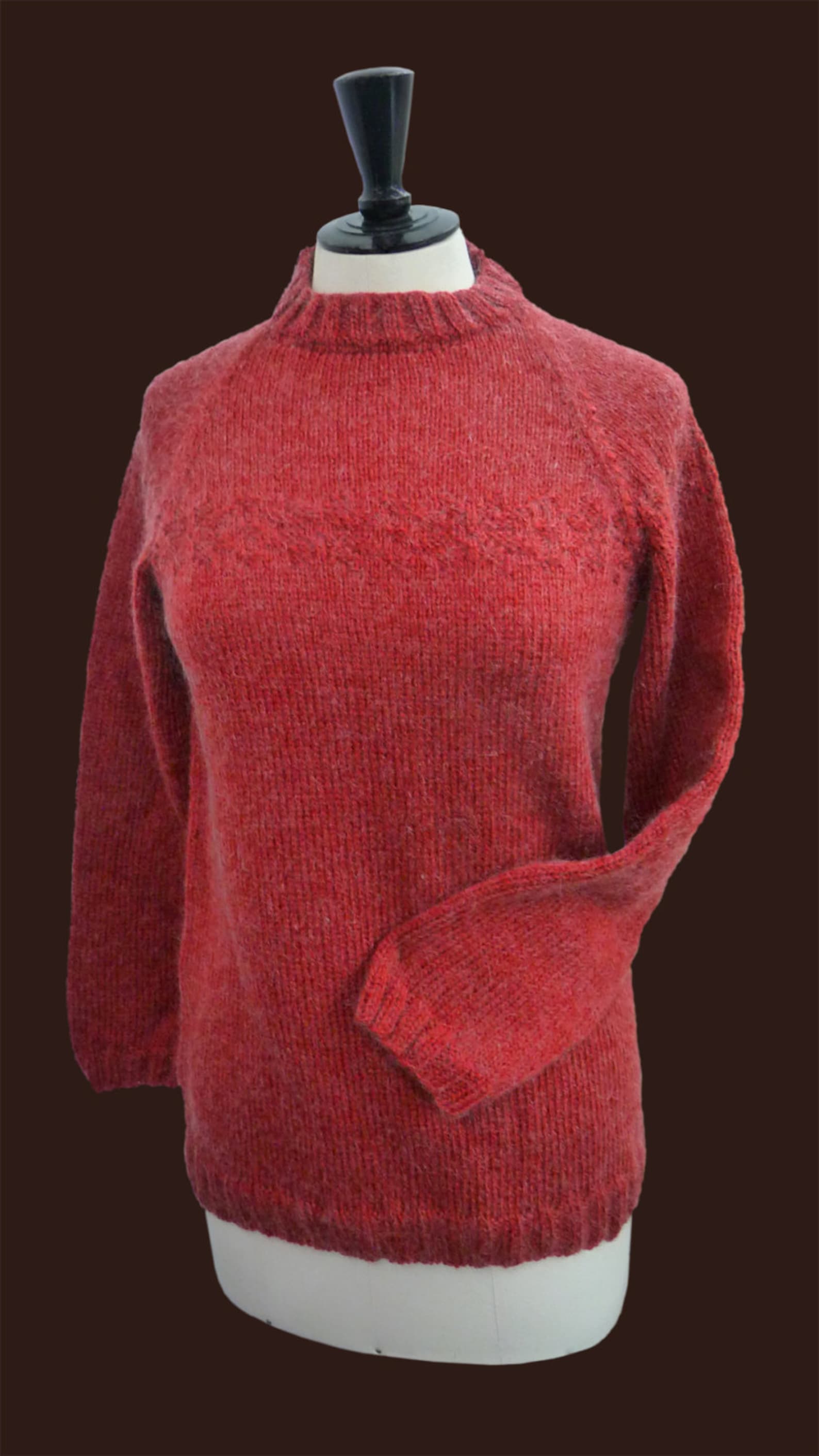 Sarah's Red Jumper a Knitting Pattern Inspired by the Killing ...