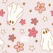 Seamless Halloween Pattern Seamless Boho Rainbow Ghost - Etsy