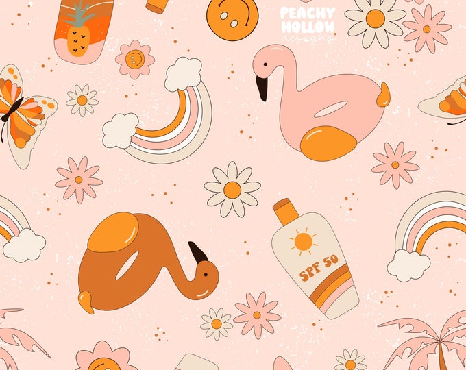 Retro Seamless Summer Checker Pattern Seamless Retro Pattern Surface ...