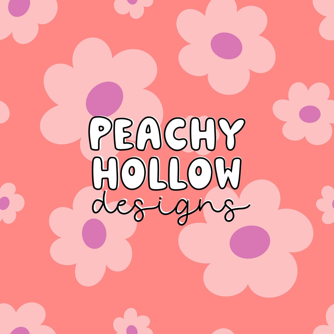 Seamless Hippie Daisy Pattern Background Repeating Patterns Sublimation ...