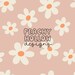 4 Retro Daisy Seamless Summer Pattern Seamless Retro Daisy Pattern ...
