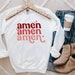 Amen Stacked PNG for Sublimation Jesus Png Christian Png Mama Png ...