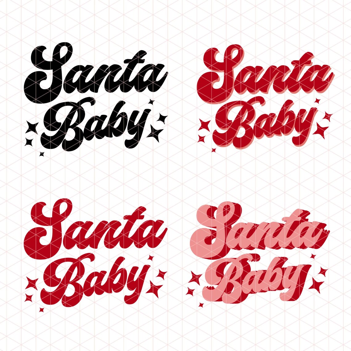 Santa Baby PNG for Sublimation or Print Christmas - Etsy