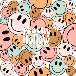 Clip Art Art & Collectibles boho smiley face pattern for fabric Smiley ...