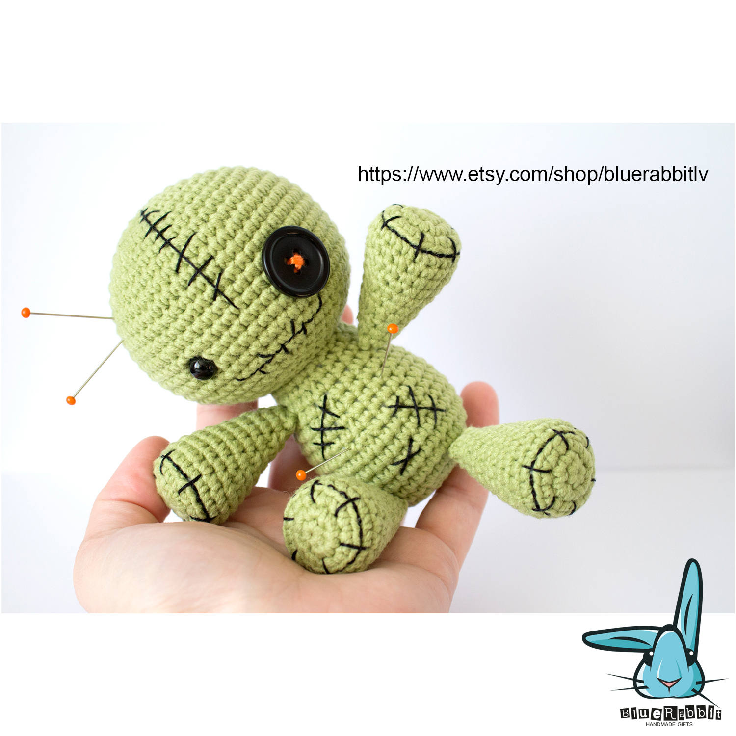 Amigurumi Sitting Voodoo Doll Crochet Pattern. Languages: - Etsy