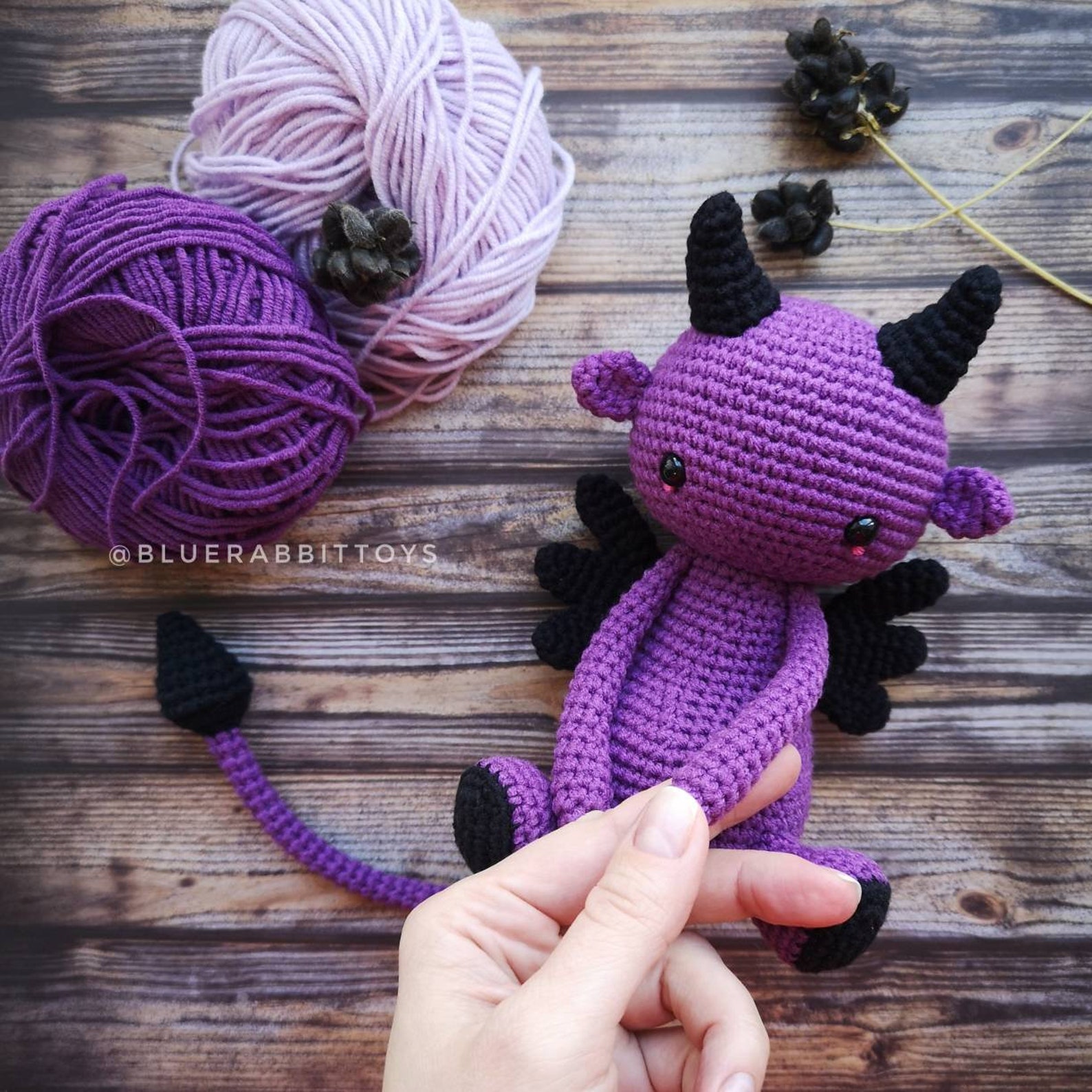 Amigurumi Devil Crochet Pattern. Lucifer, Fallen Angel. DIY Hell ...