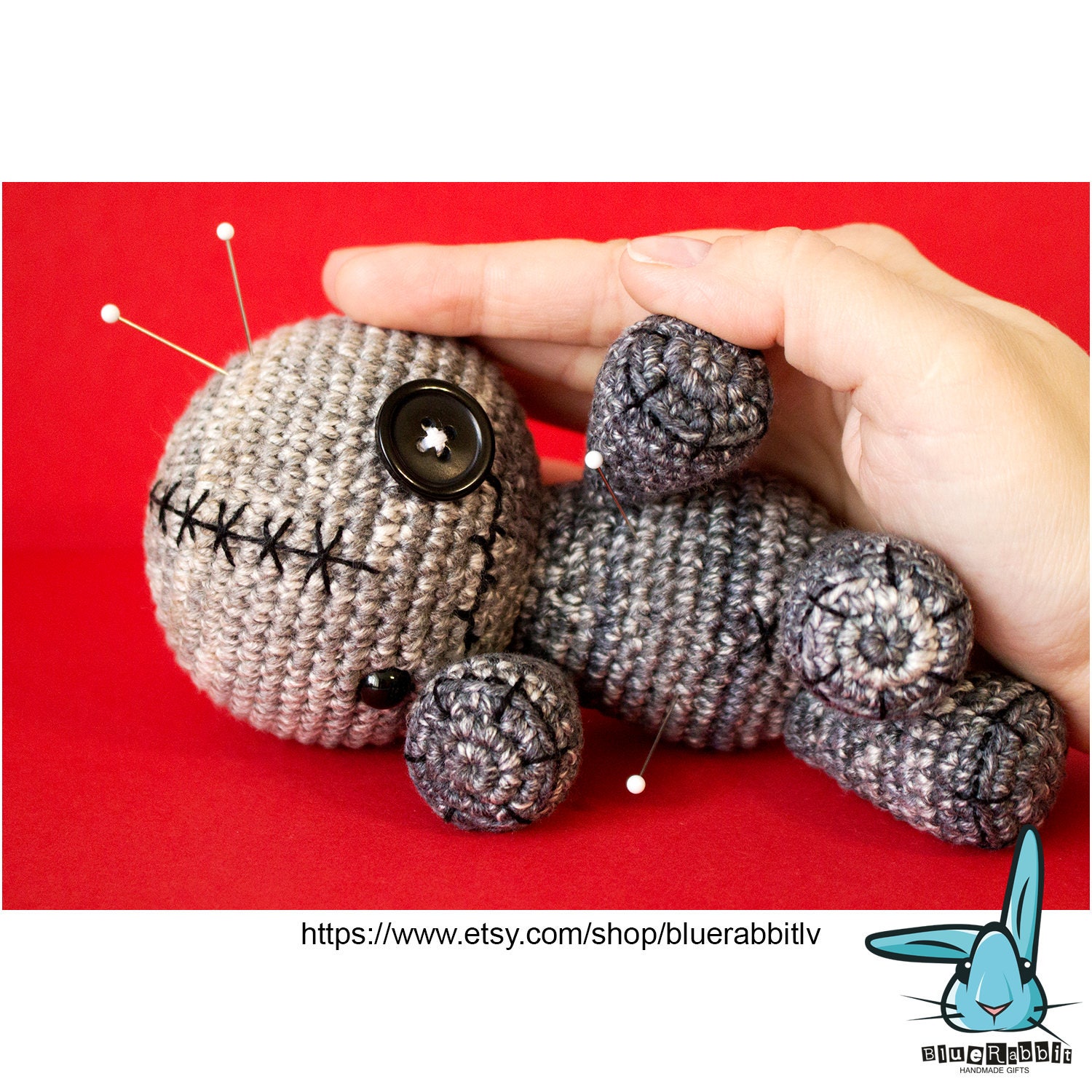 Amigurumi Sitting Voodoo Doll Crochet Pattern. Languages: - Etsy