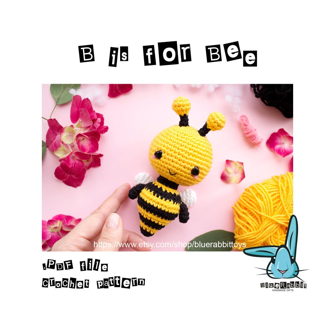 Amigurumi Bee Crochet Pattern. Pdf Pattern. - Etsy