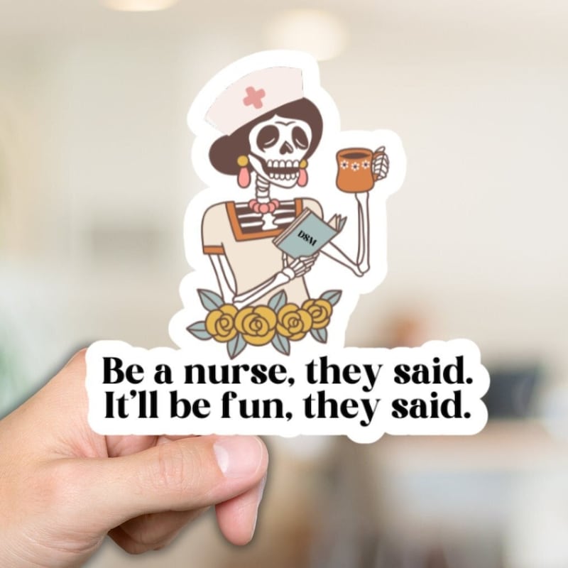 Nurse Stickers - Etsy