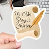 Scope Police Level Project Management Vinyl Sticker, Project Manager ...
