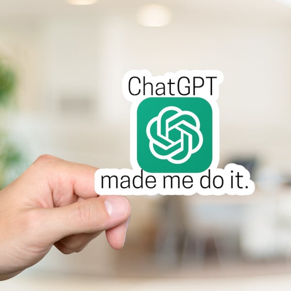 Chatgpt Sticker - Etsy