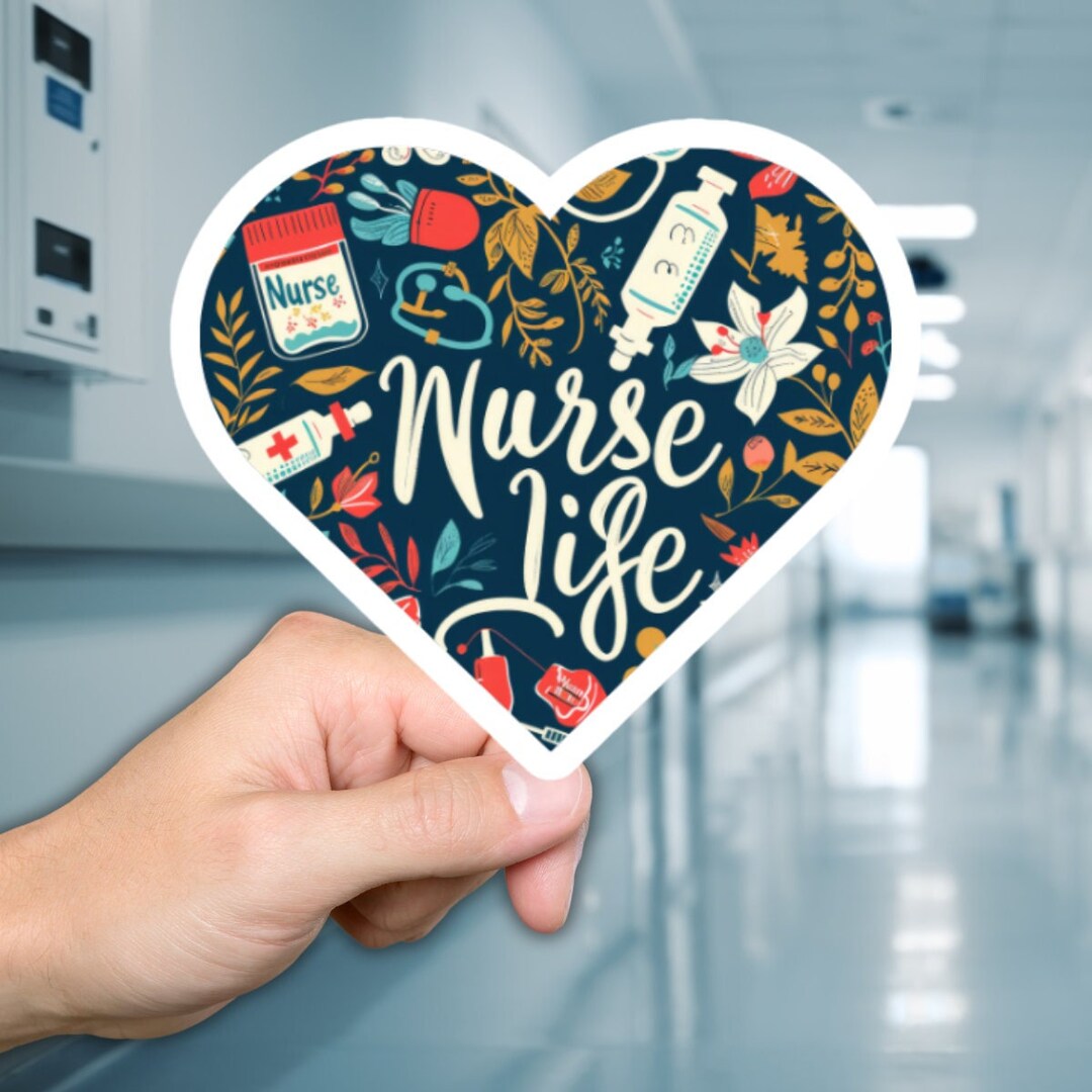 Nurse Thank You Sticker, Nurse Appreciation Sticker, Stickers for ...