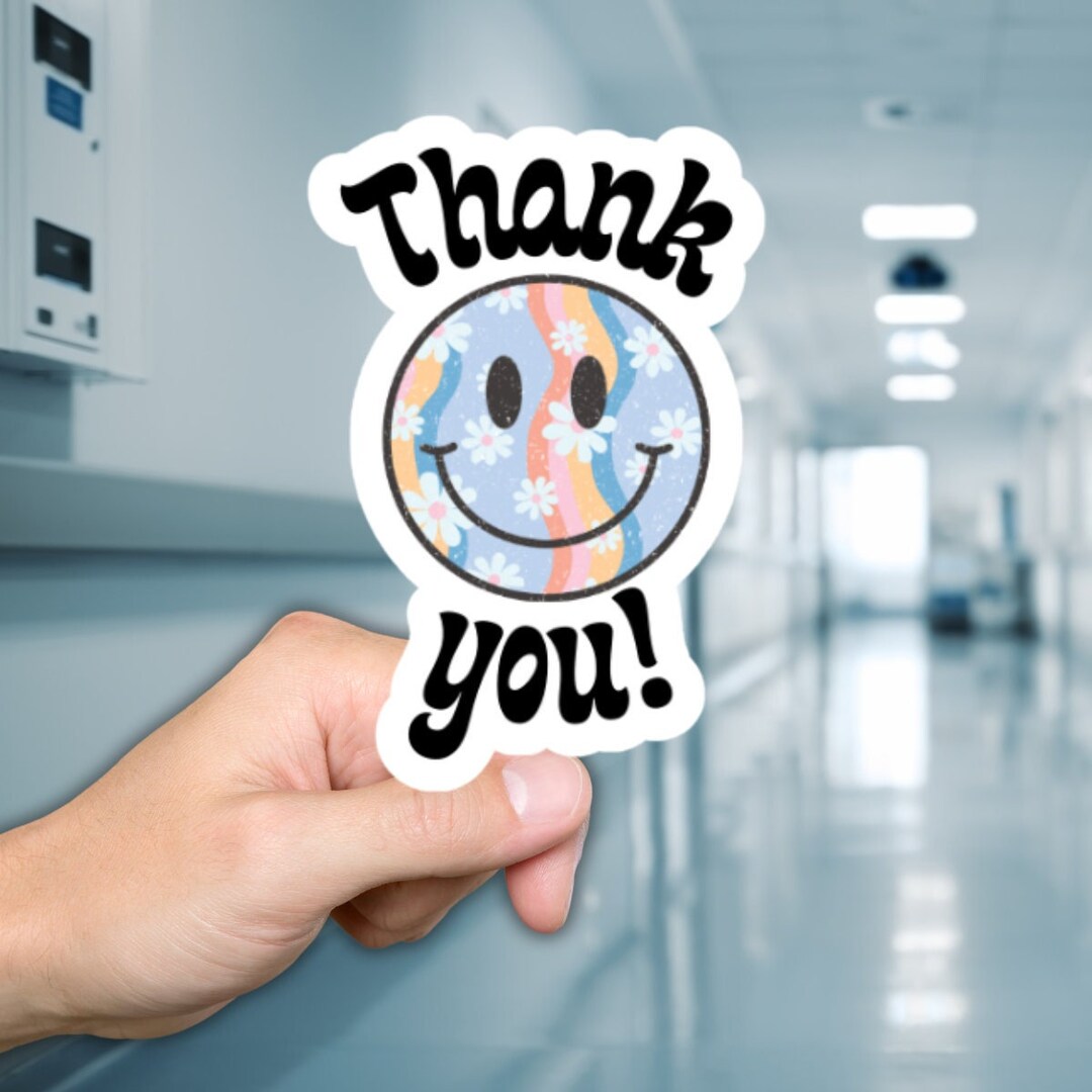 Nurse Thank You Sticker, Nurse Appreciation Sticker, Stickers for ...