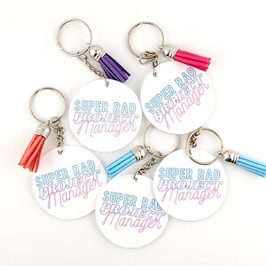 Super Rad Project Manager Sticker, Funny Project Manager Gift, Best ...