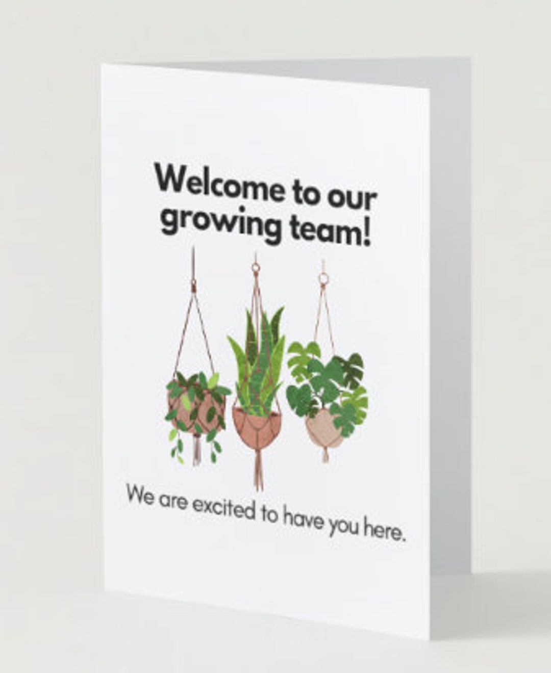 Welcome to the Team Card New Job Card New Hire First Day - Etsy