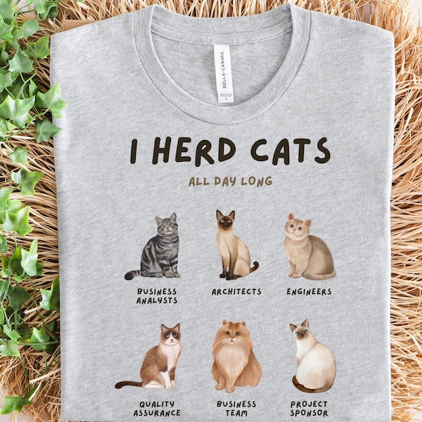 I Herd Cats Project Manager - Etsy