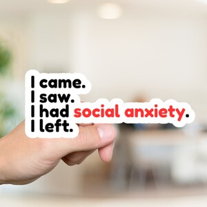 Social Anxiety - Etsy