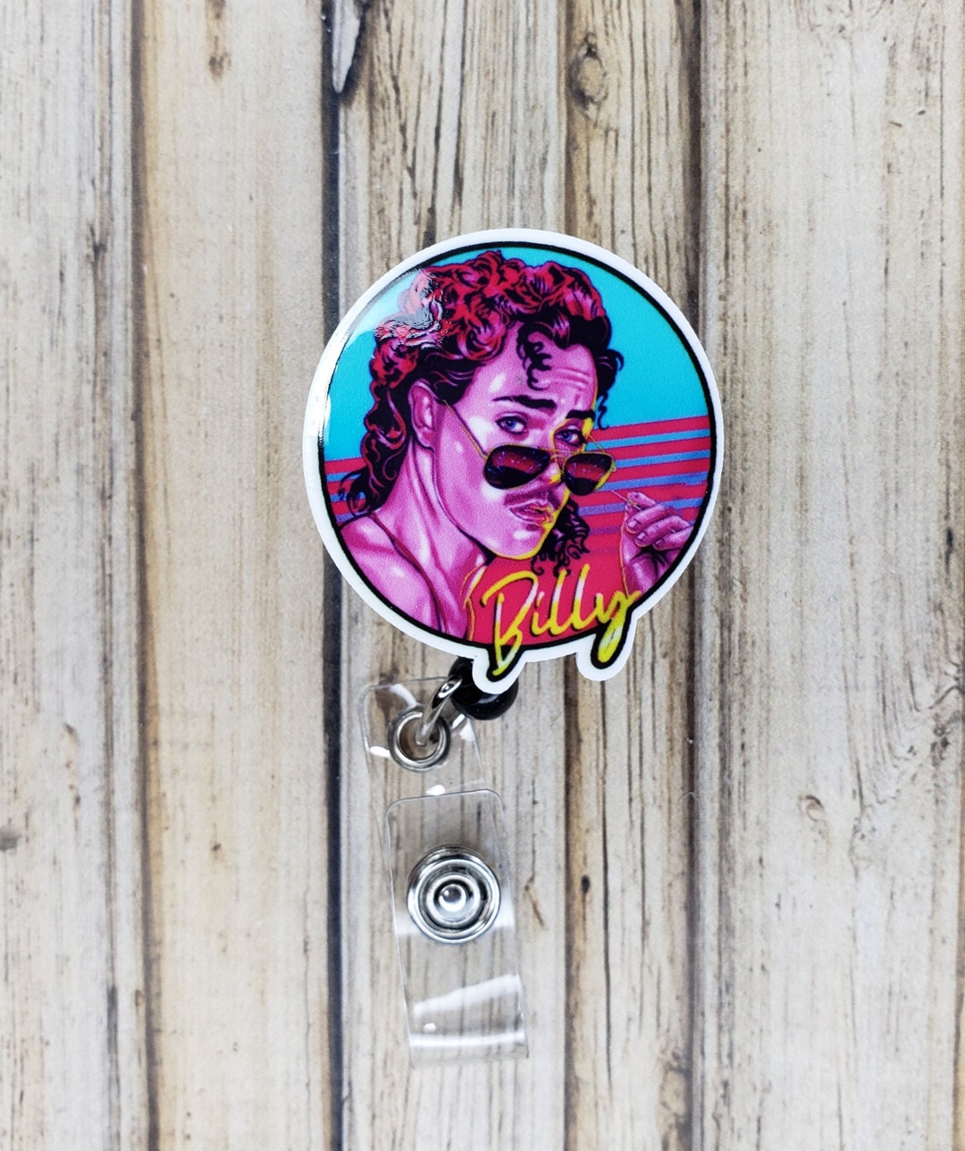 Horror TV Series Billy Belt Clip Badge Reel Name Tag Holder- Nurse ...