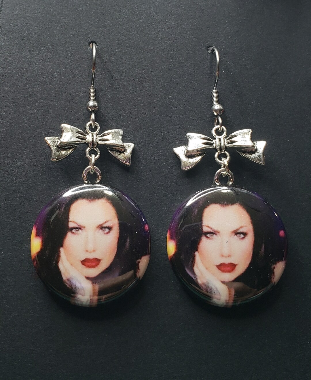 Bailey True Crime Murder and Makeup Hook Earrings - Etsy