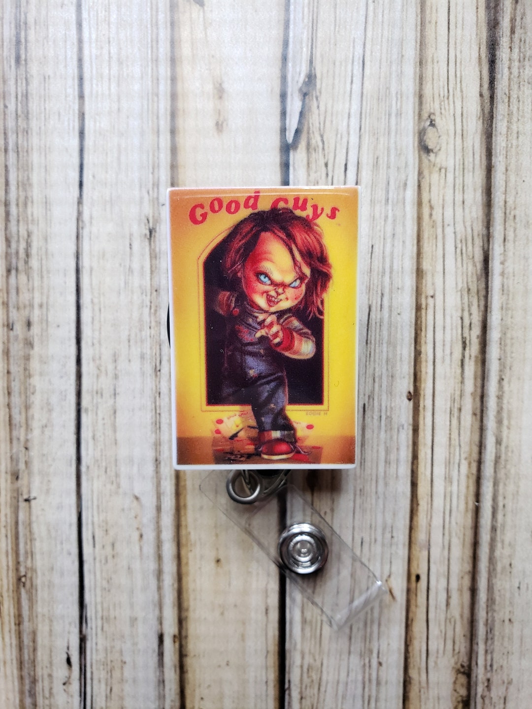 Chucky Doll Belt Clip Badge Reel Name Tag Holder- Nurse / Student - Etsy