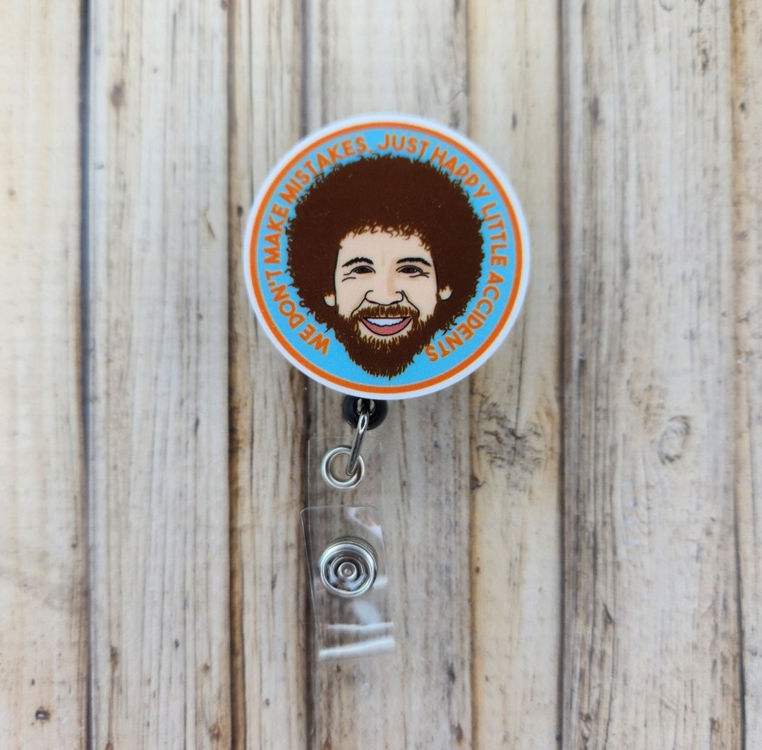 Bob Painter Badge Reel Name Tag Holder - Etsy