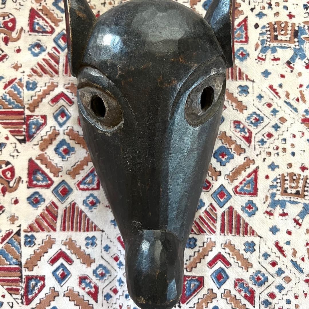 Antique South American Wood Animal Mask 19th-century - Etsy