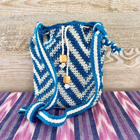 Guatemalan Cotton Crochet String Bags - Gem