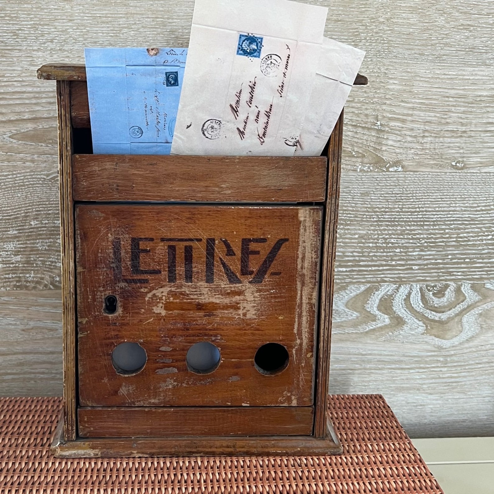 19th-century French Letter Box Boîte Aux Lettres French - Etsy