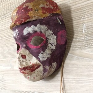 Antique Papier-mâché Monkey Hanuman Mask | INDIA - Etsy