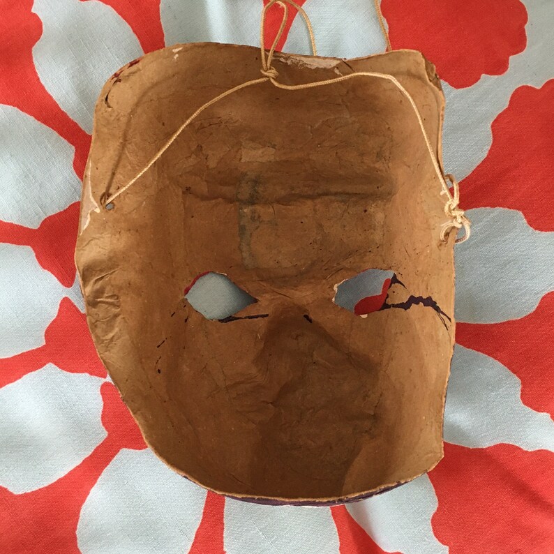 Antique Papier-mâché Monkey Hanuman Mask INDIA - Etsy