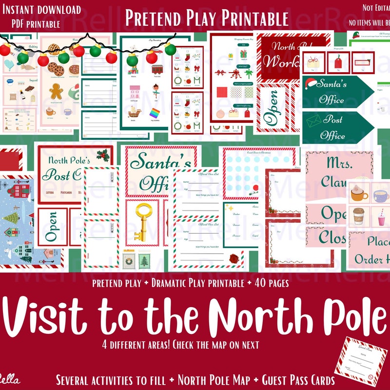 North Pole Toy Shop - Etsy