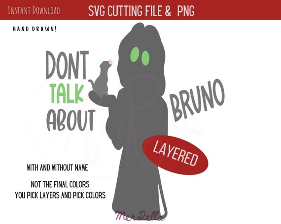 Encanto Bruno SVG PNG Cricut Cutting File Mirabel Svg | Etsy