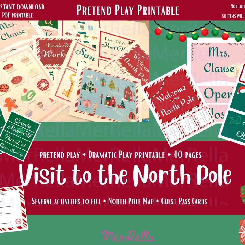 North Pole Toy Shop - Etsy