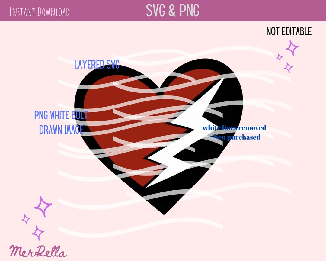 Rise of Red Heart SVG PNG, Descendants 4 Clipart (digital Download) - Etsy