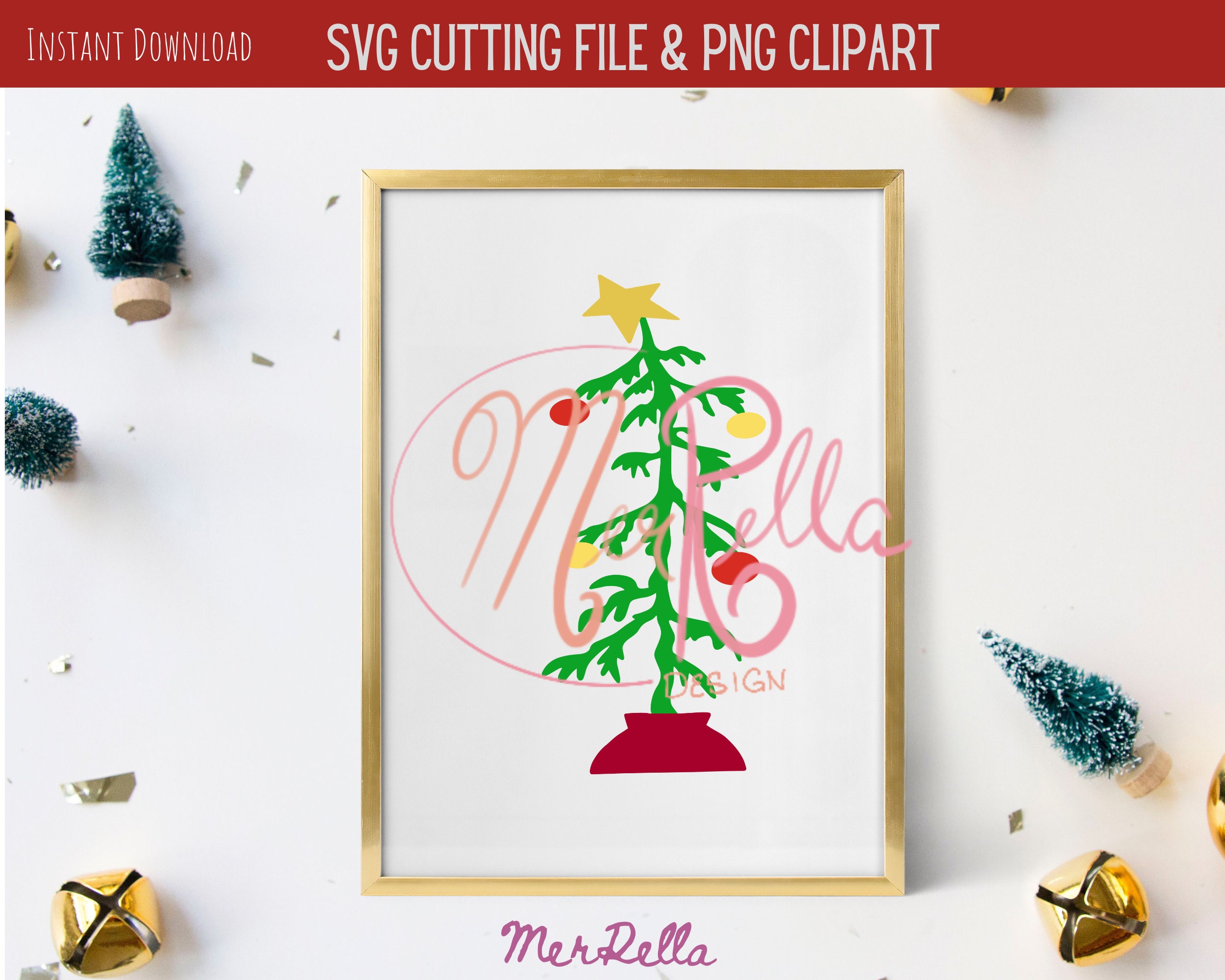 Grinch Christmas Tree SVG, Layered Clip Art (digital Download) - Etsy