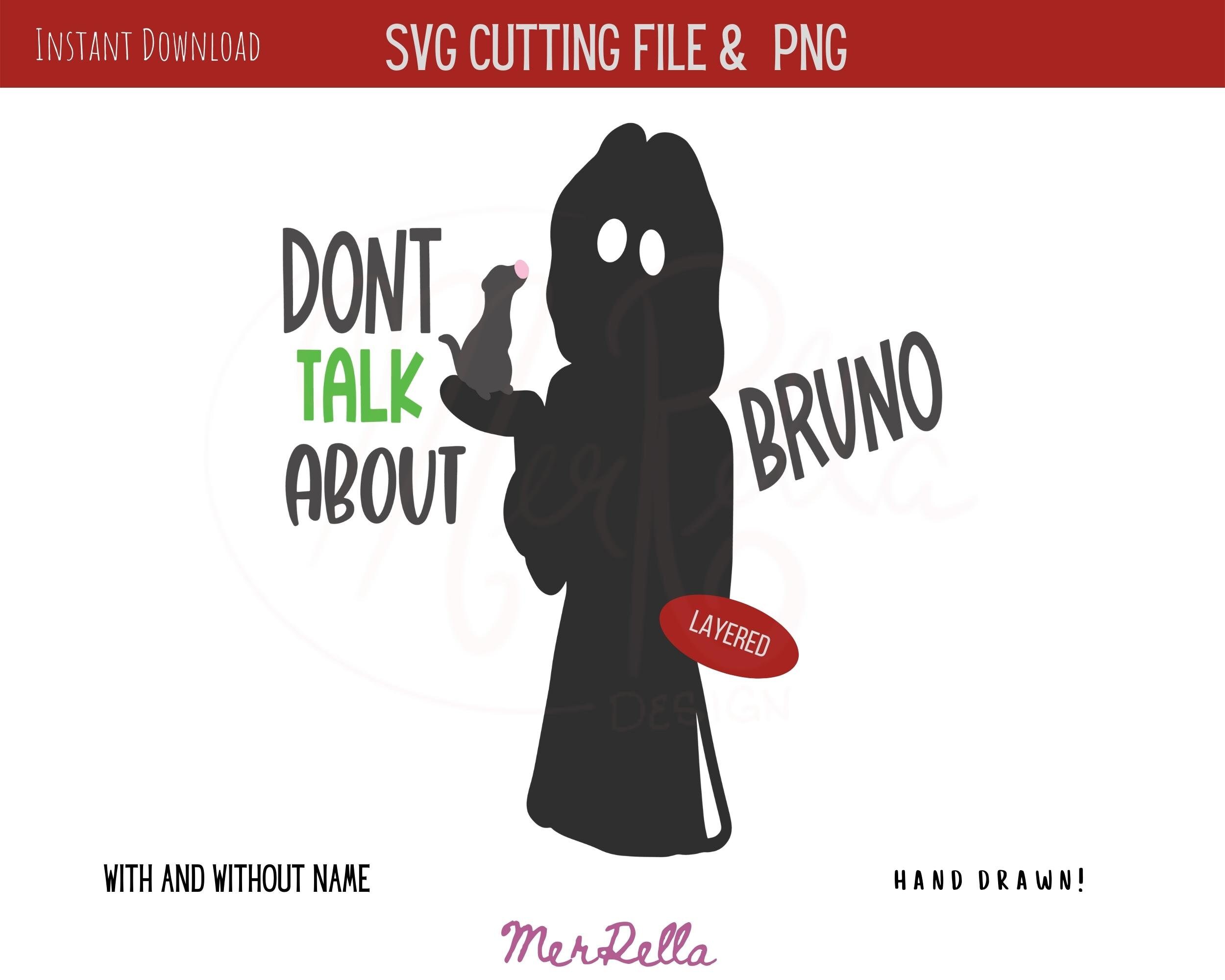Encanto Bruno SVG PNG, Cricut Cutting File, Mirabel Svg, Layered Svg ...