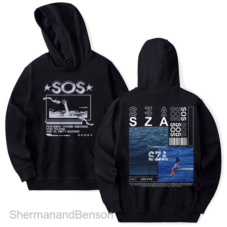 SZA SOS Hoodie, Vintage SZA Shirt,S.Z.A S.O.S Sweatshirt , Sza Merch