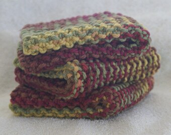 PDF Download Three Reversible Cloths Knitting Pattern - Etsy