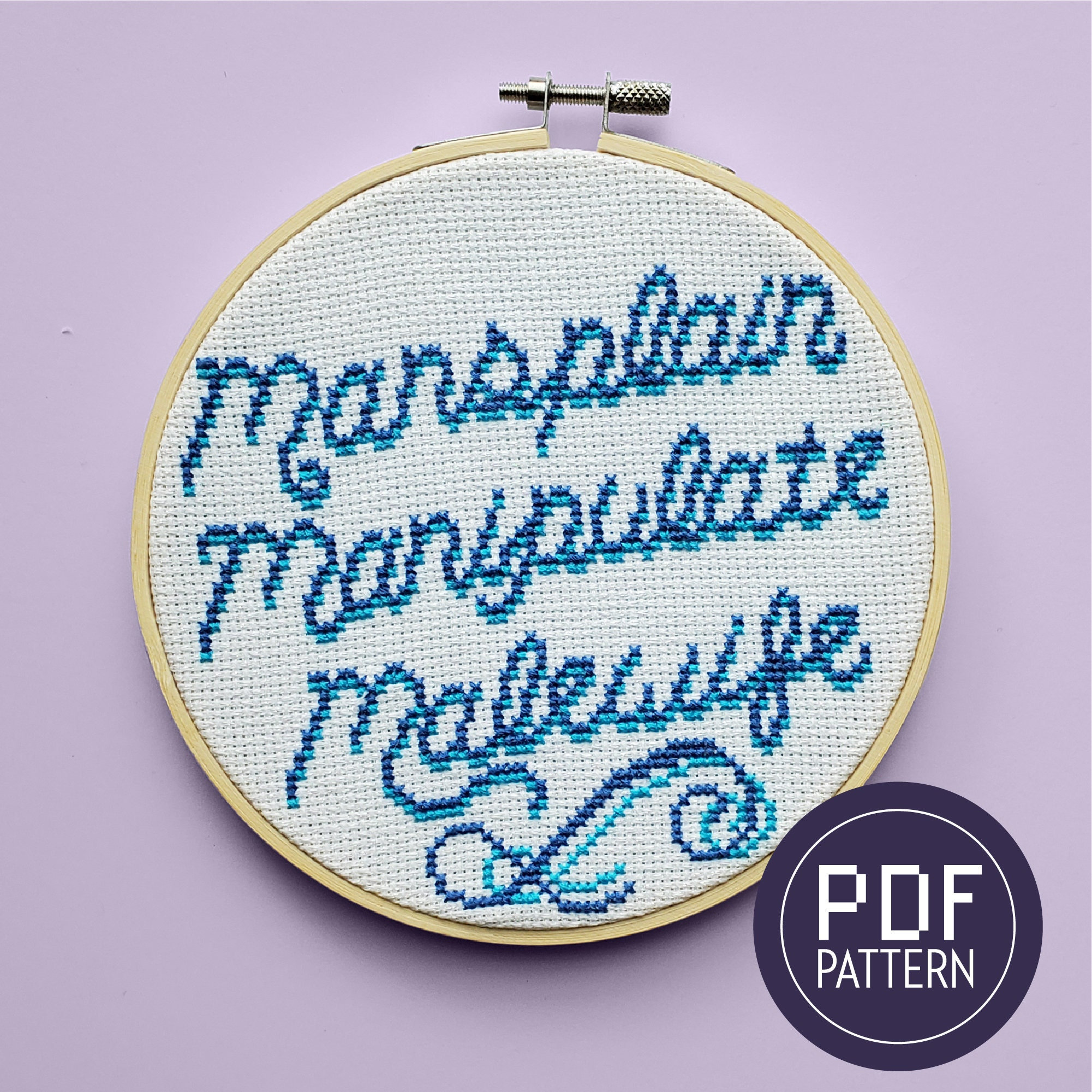 Mansplain, Manipulate, Malewife Stitch Pattern PDF Instant Download ...