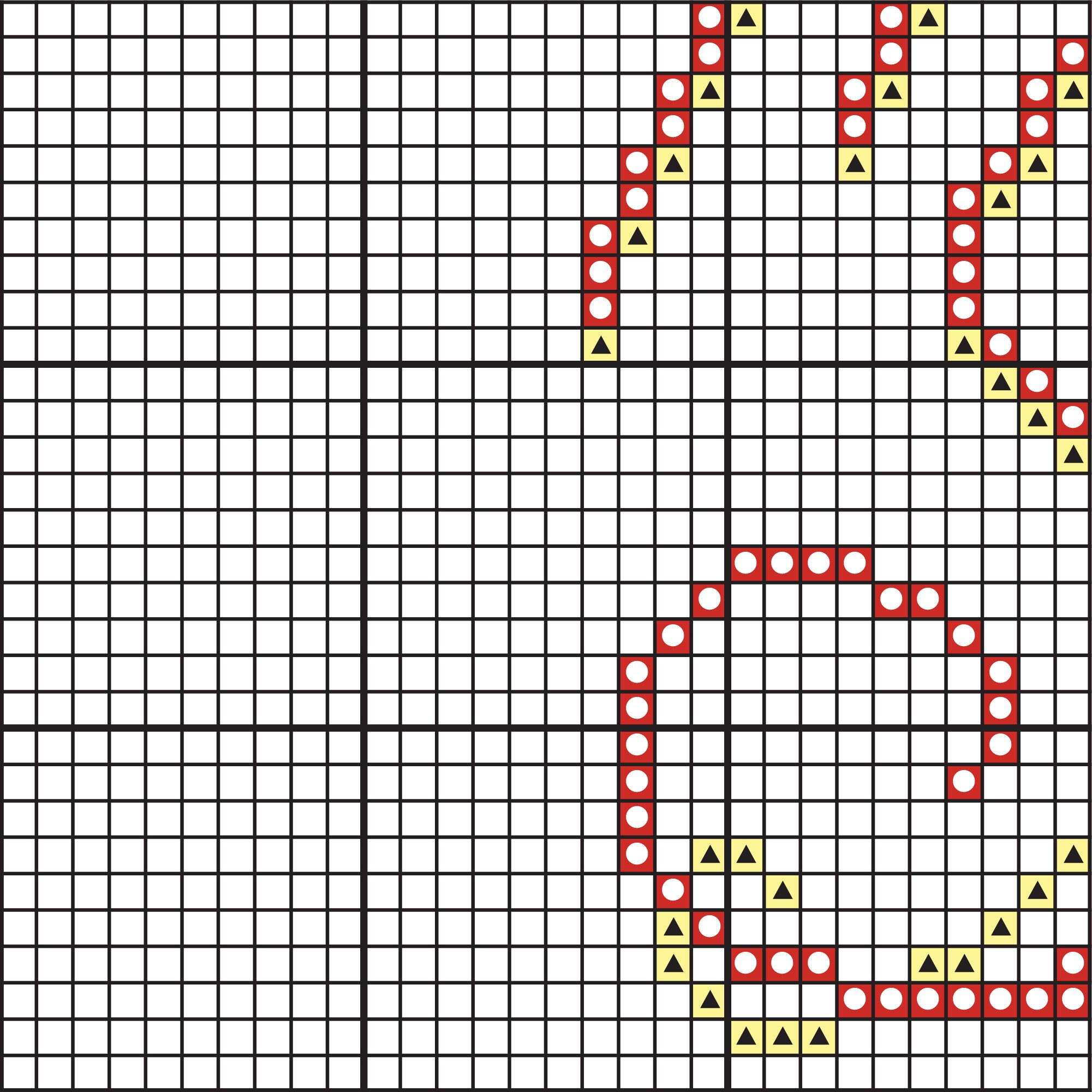 Cope, Seethe, Mald Stitch Pattern PDF Instant Download Modern ...
