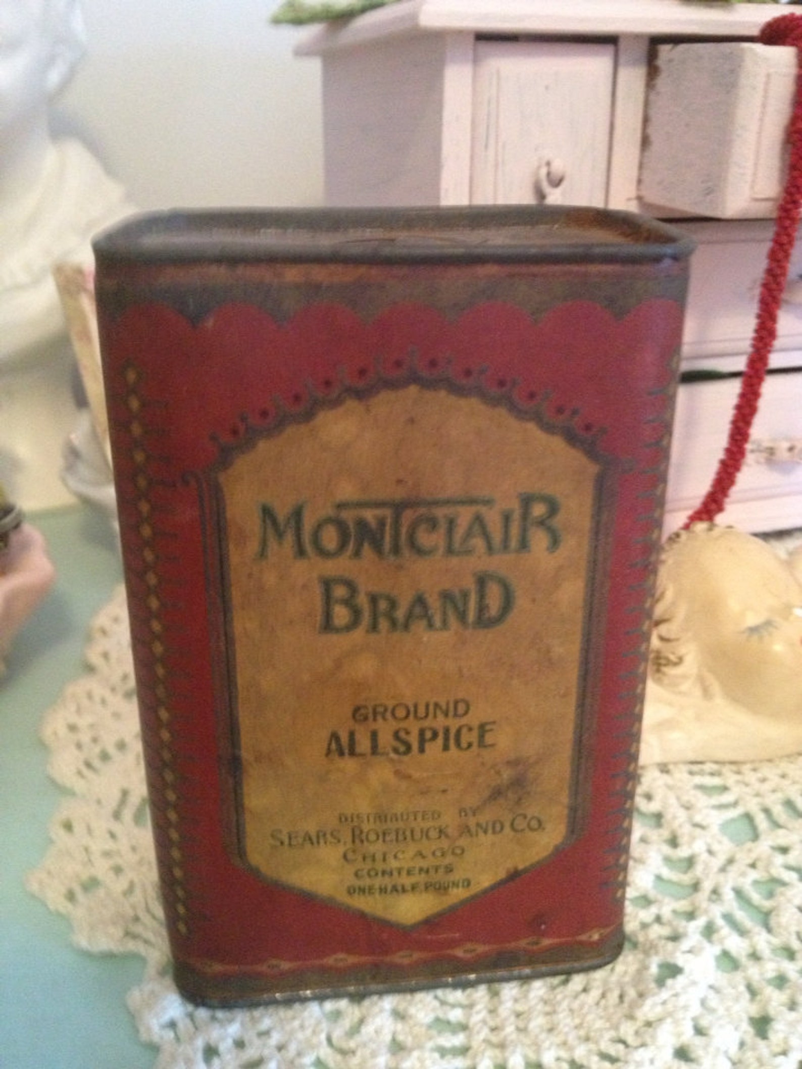 Montclair Brand Allspice Tin Sold by Sears, Roebuck and Co - Etsy